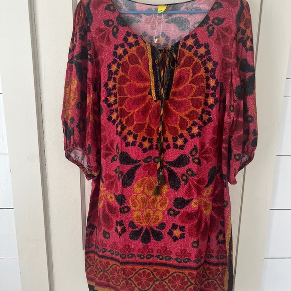 FARM Rio | Dresses | Red Farm Rio From Brazil Dress | Poshmark